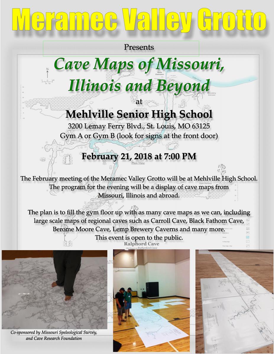 MVG Cave Maps of Missouri, Illinois, and Beyond! - Meramec Valley Grotto